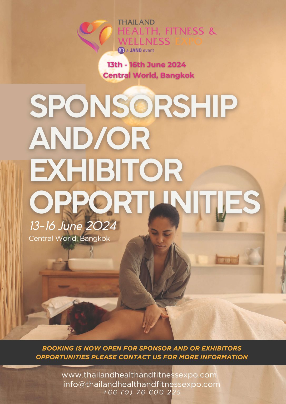 Seize the Wellness spotlight! Exhibit or sponsor at the Thailand Health ...
